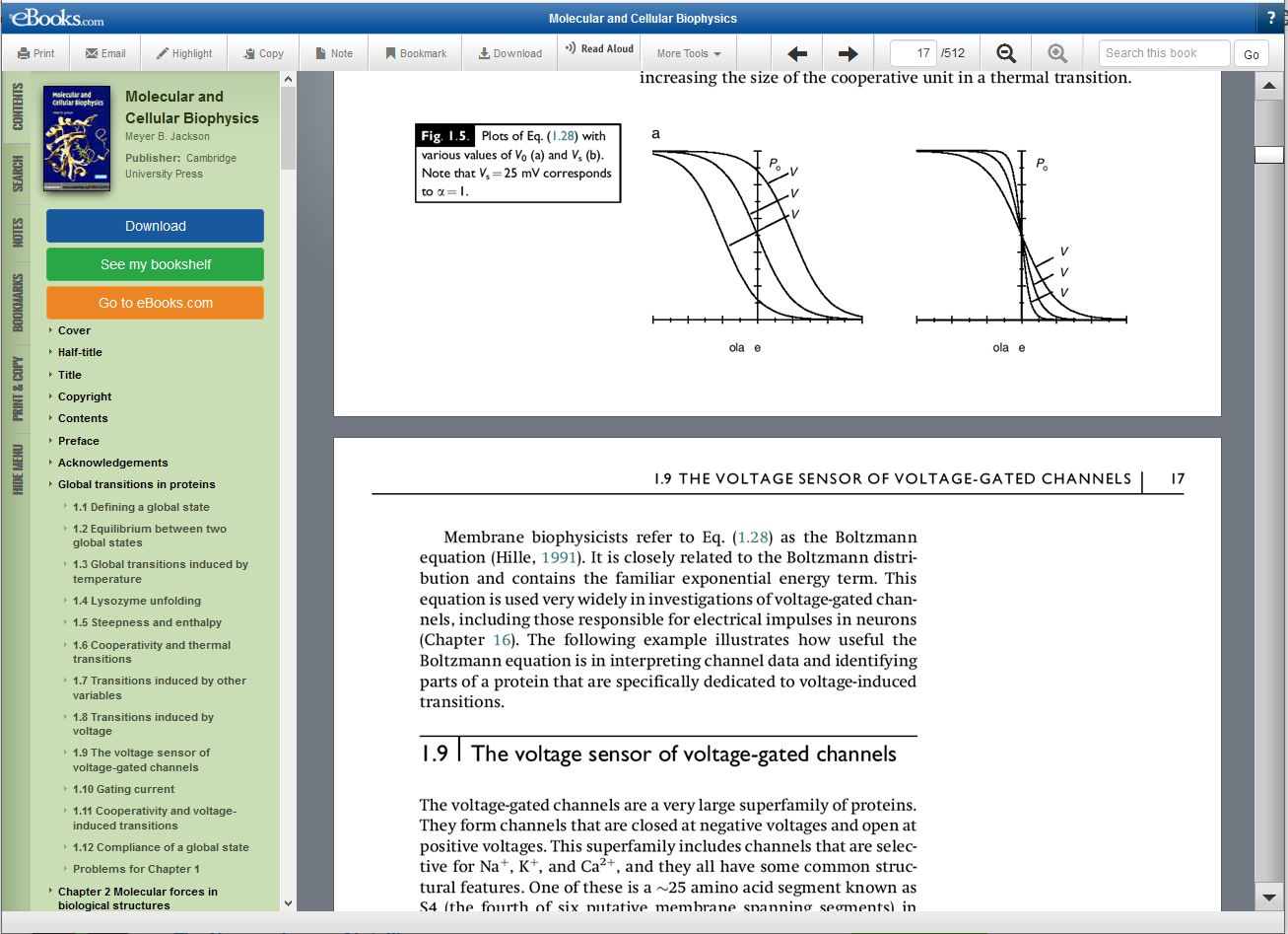 eBooks.com's online ebook reader app